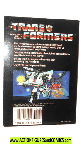 Transformers BATTLE DRIVE 1985 book vintage new – ActionFiguresandComics