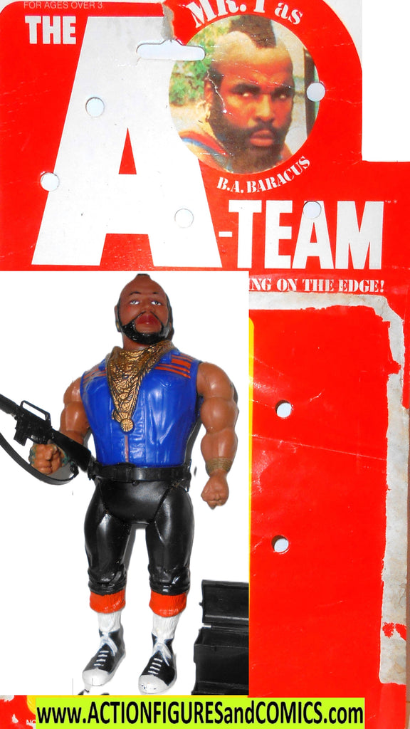 A-Team B A BARRACUS MR T 1983 galoob 6 inch classic tv ...