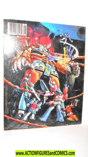 Transformers MOVIE STICKER ALBUM 1986 Nearly Complete ...