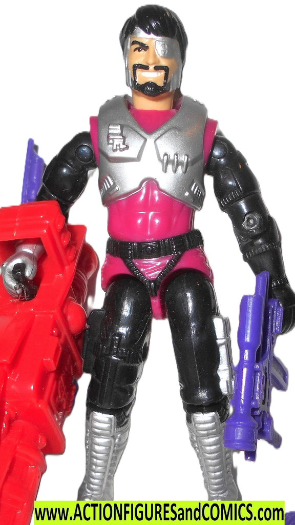 gi joe METAL HEAD 1994 battle brigade w 3 guns launcher ...