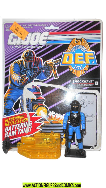gi joe SHOCKWAVE 1992 v3 def complete swat w Full Card ...