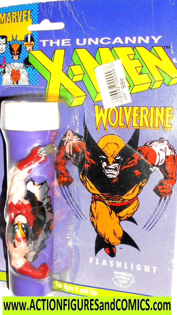 X-men WOLVERINE Flashlight 1992 marvel universe moc ...
