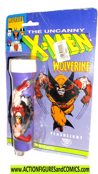 X-men WOLVERINE Flashlight 1992 marvel universe moc ...