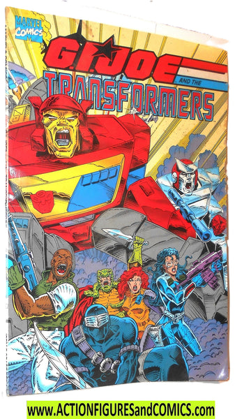 GI Joe & Transformers 1987 TPB 1st Print 1-4 graphic novel ...