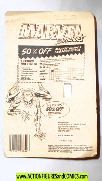 SPIDER-MAN Flashlight 1990 vintage marvel universe moc ...