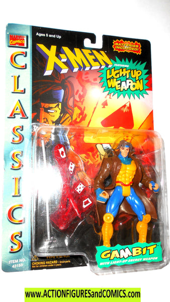 X-MEN X-Force toy biz GAMBIT classics 1996 repaint marvel moc ...