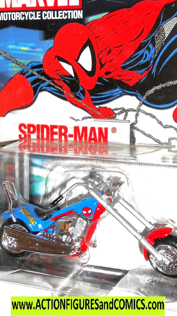 marvel Universe SPIDER-MAN motorcycle 2004 maistro cycle moc ...