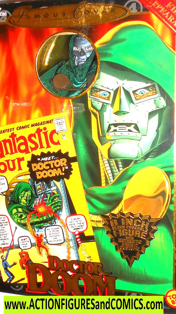 Marvel Famous Covers DOCTOR DOOM 1998 Mego toybiz moc mib ...