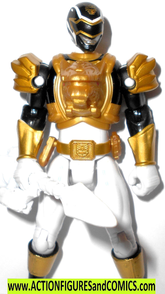 Power Rangers BLACK RANGER 4 inch ultra megaforce bandai ...