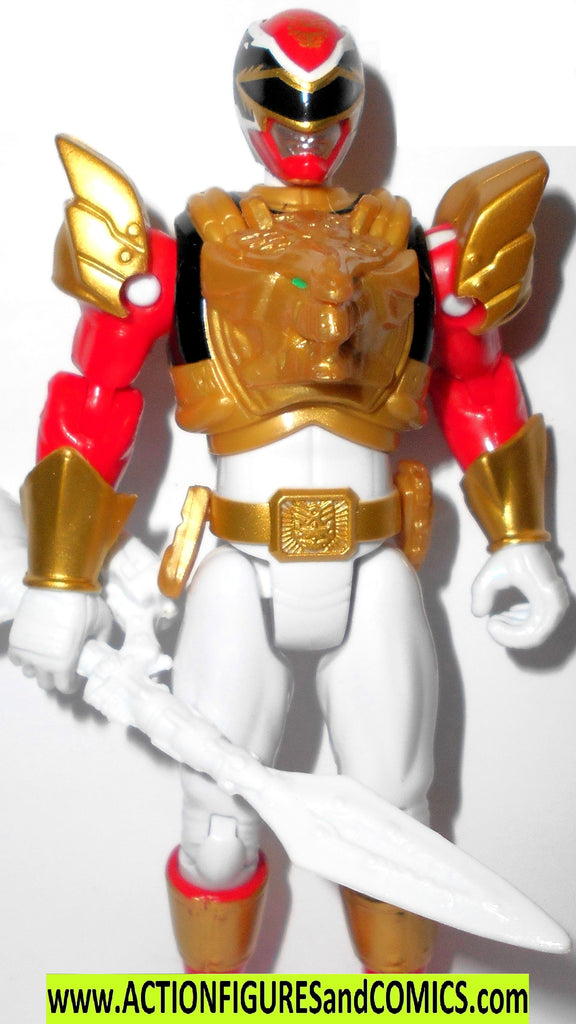 Power Rangers RED RANGER 4 inch ultra megaforce bandai ...