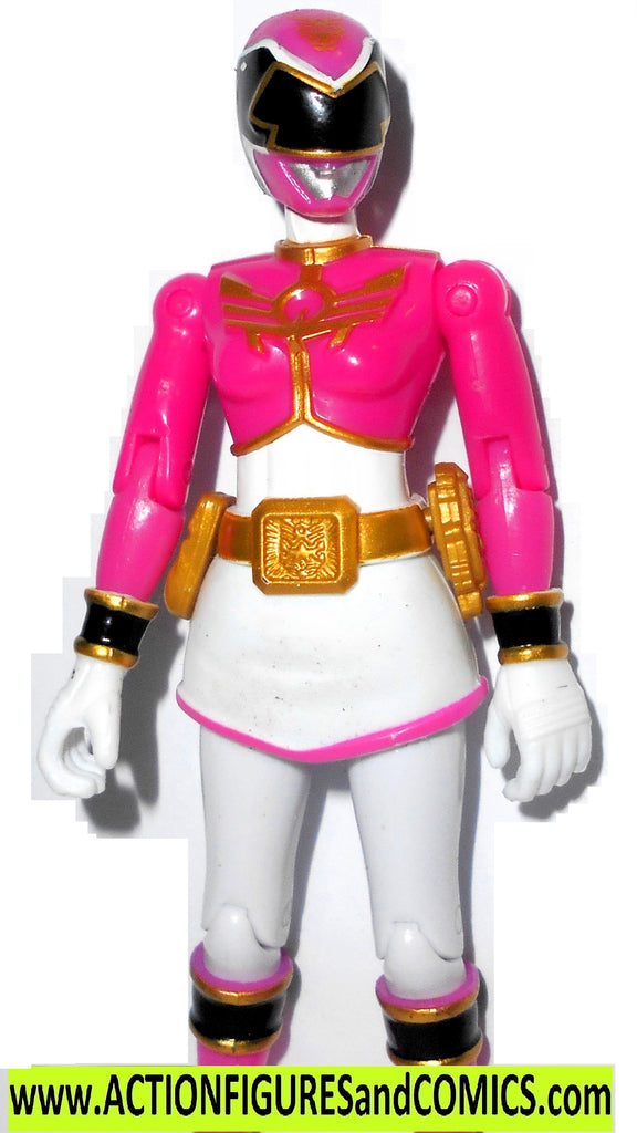 Power Rangers PINK RANGER 4 inch megaforce bandai – ActionFiguresandComics