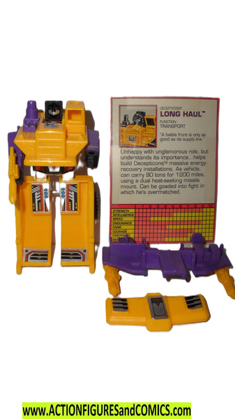 Transformers Generation 2 LONGHAUL g2 yellow Devastator ...