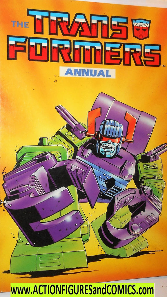 Transformers ANNUAL 1988 UK marvel hardcover hardback ...
