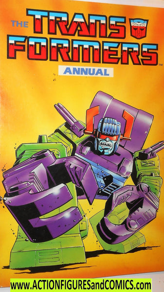 Transformers ANNUAL 1988 UK marvel hardcover hardback ...