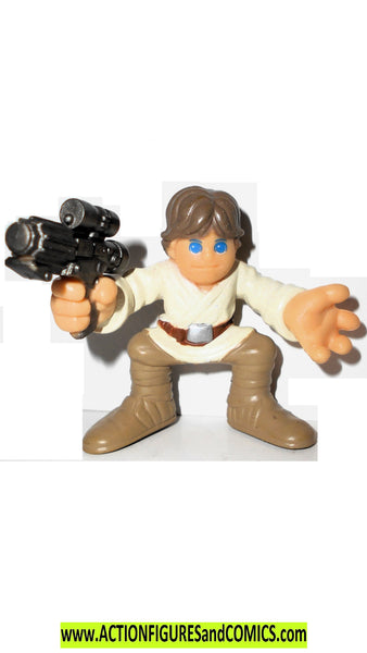 STAR WARS galactic heroes LUKE SKYWALKER gun escape pvc ...