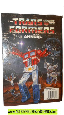 Transformers ANNUAL 1986 UK marvel hardcover hardback ActionFiguresandComics