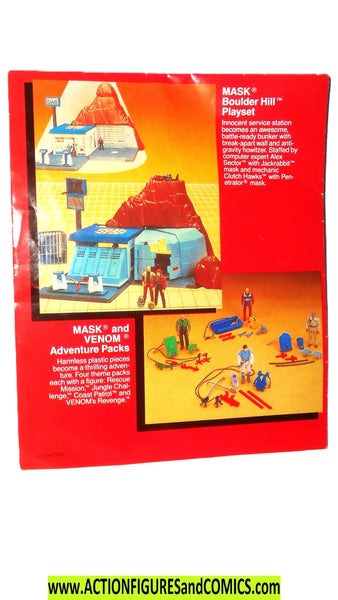 M.A.S.K. kenner PRODUCT Catalogue 1986 vintage mask ...