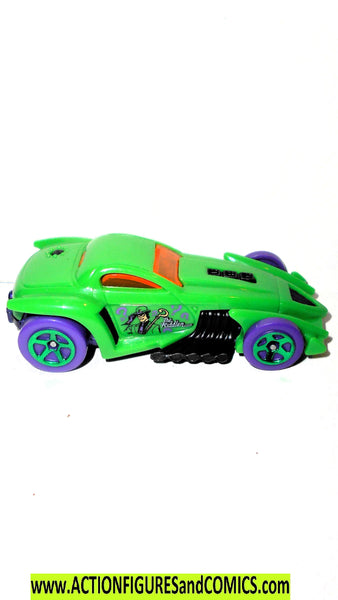 batman hotwheels RIDDLER's car Batman 1.64 matchbox ...