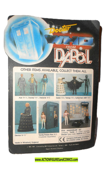 Doctor who action figures DALEK dapol red gold 1987 moc ...
