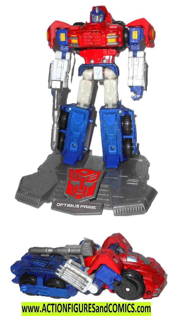 Transformers Titanium OPTIMUS PRIME war within die cast ...