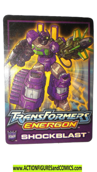 Transformers Energon SHOCKWAVE 2004 trading Card – ActionFiguresandComics