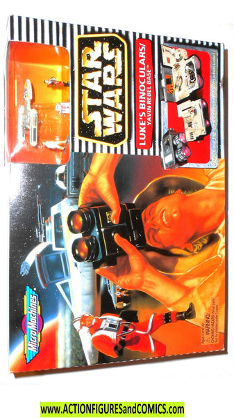 star wars micromachines LUKE BINOCULARS yavin base moc mib ...