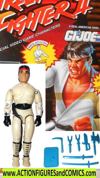gi joe Street Fighter II RYU 1993 capcom 2 gijoe action figure ...