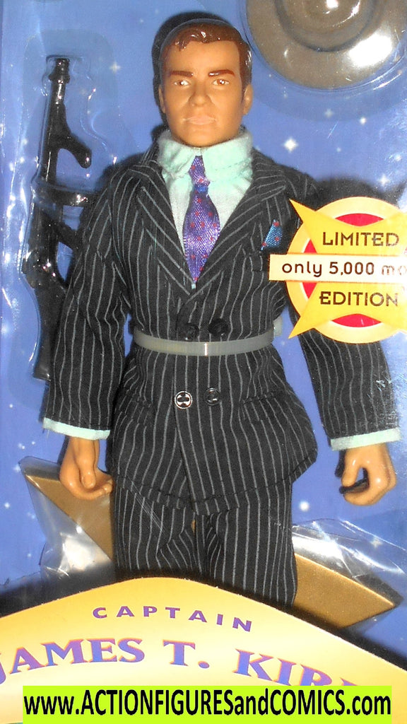 Star Trek CAPTAIN KIRK mobster 9 inch mr playmates moc mib ...