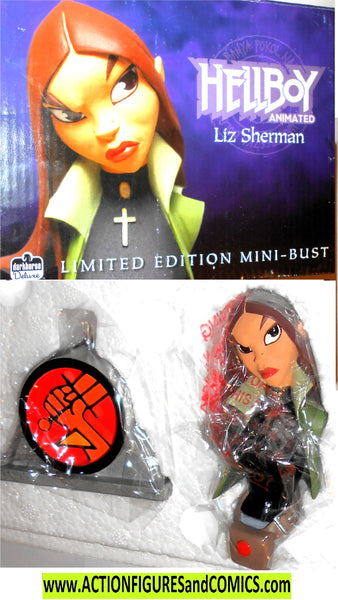 Hellboy LIZ SHERMAN 2007 animated mini-bust moc mib ...