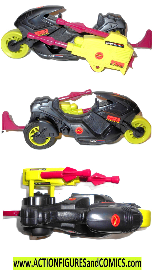 Gi joe NINJA LIGHTNING 1993 100% Complete motorcycle ...