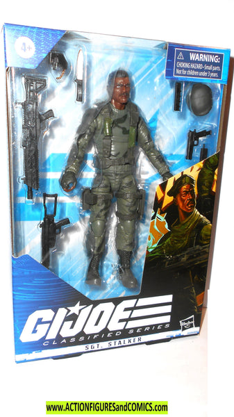 Gi joe STALKER Sgt 6 inch Classified series 46 2020 gijoe mib moc ...