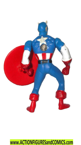 Marvel die cast CAPTAIN AMERICA 2003 spider-man animated ...
