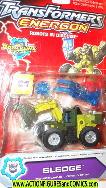 Transformers Energon SLEDGE 2004 combaticons moc – ActionFiguresandComics