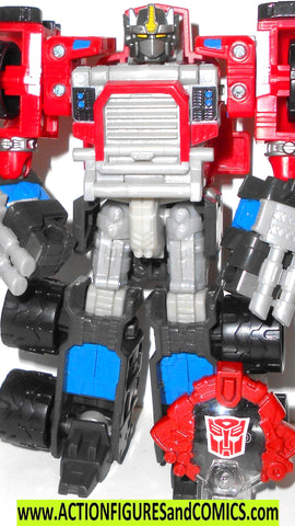 transformers cybertron OPTIMUS PRIME 2005 tractor trailer ...