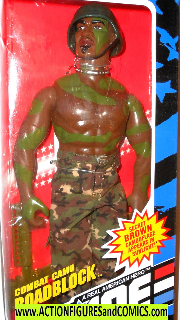 Gi joe ROADBLOCK 12 inch Combat Camo 1993 mib moc – ActionFiguresandComics