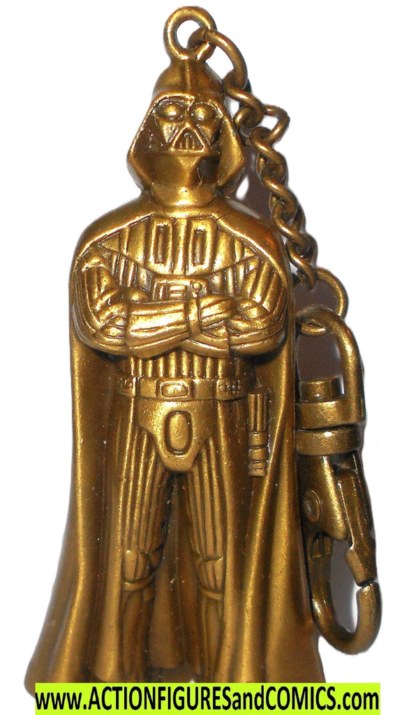 star wars DARTH VADER Solid metal Keychain 1996 vitnage ...