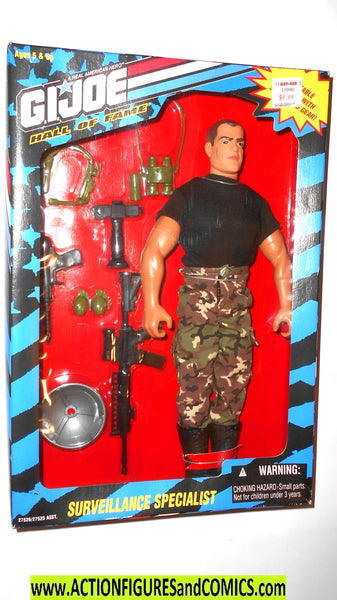 Gi joe SURVEILLANCE Specialist 12 inch hof 1993 mib moc ...