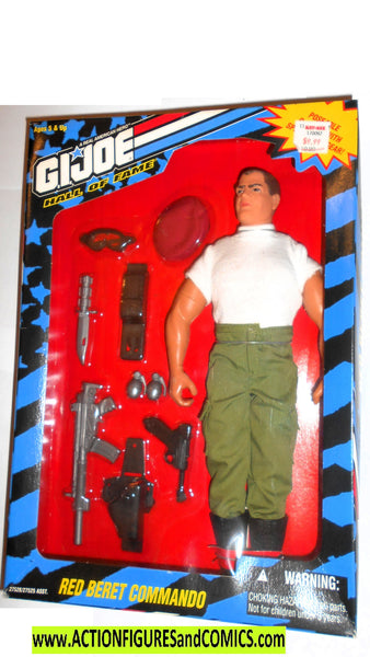 Gi joe RED BERET Commando 12 inch hof 1993 mib moc – ActionFiguresandComics