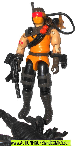 gi joe DESERT SCORPION 1991 100% Complete cobra vintage ...