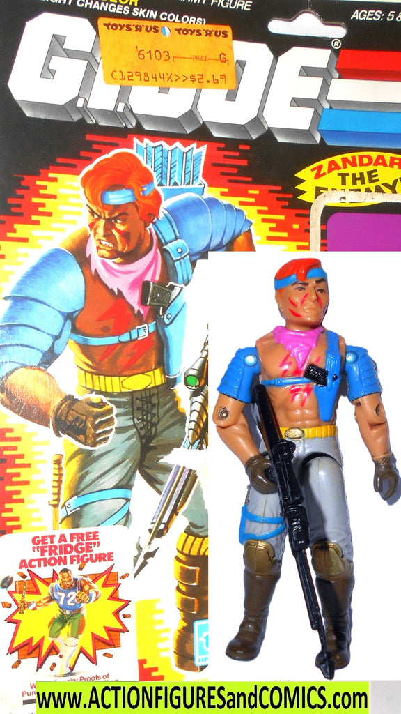 gi joe ZANDAR 1986 vintage zartan brother dreadnok full ...
