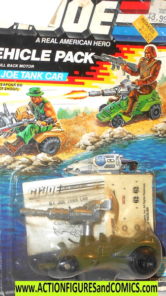 gi joe TANK CAR 1988 mini vehicles vintage moc – ActionFiguresandComics