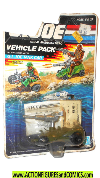 gi joe TANK CAR 1988 mini vehicles vintage moc – ActionFiguresandComics