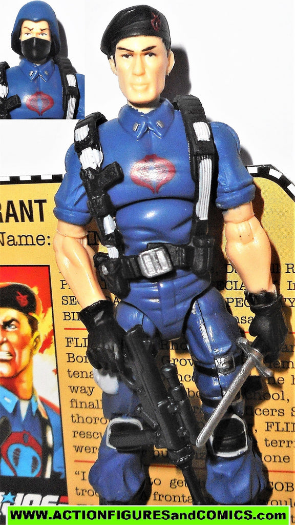 gi joe FLINT 2009 v13 25th anniversary cobra trooper disguise ...