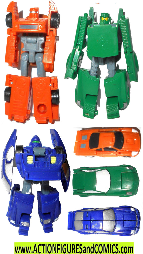 Transformers armada STREET SPEED race car minicons team complete 2002 ...