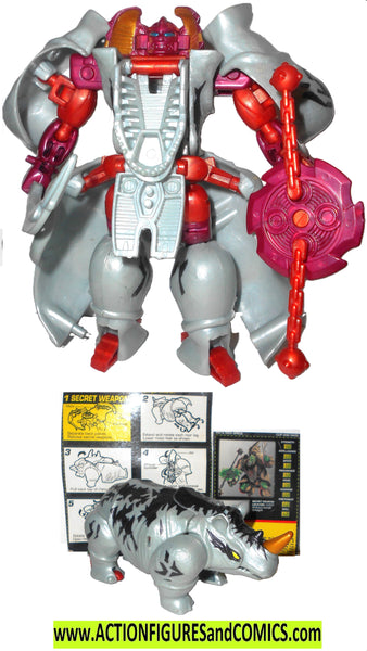 transformers RHINOX 1997 Fox Kids repaint walmart beast wars ...