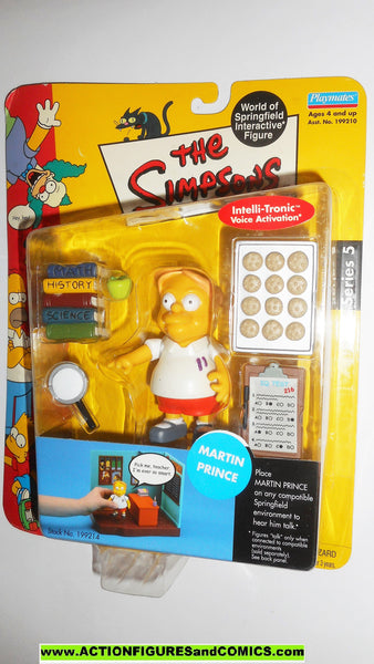 simpsons MARTIN PRINCE 2001 playmates wos moc – ActionFiguresandComics