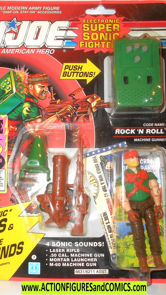 Gi joe ROCK n ROLL 1991 Sonic fighters complete moc ...