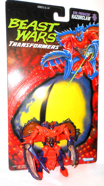 Transformers beast wars RAZORCLAW 1996 Crab crustation full ...