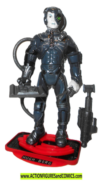 Star Trek BORG HUGH 1994 playmates complete action figures tng ...