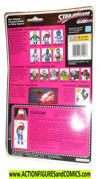 Gi joe COUNTDOWN 1993 star brigade sealed complete moc ...